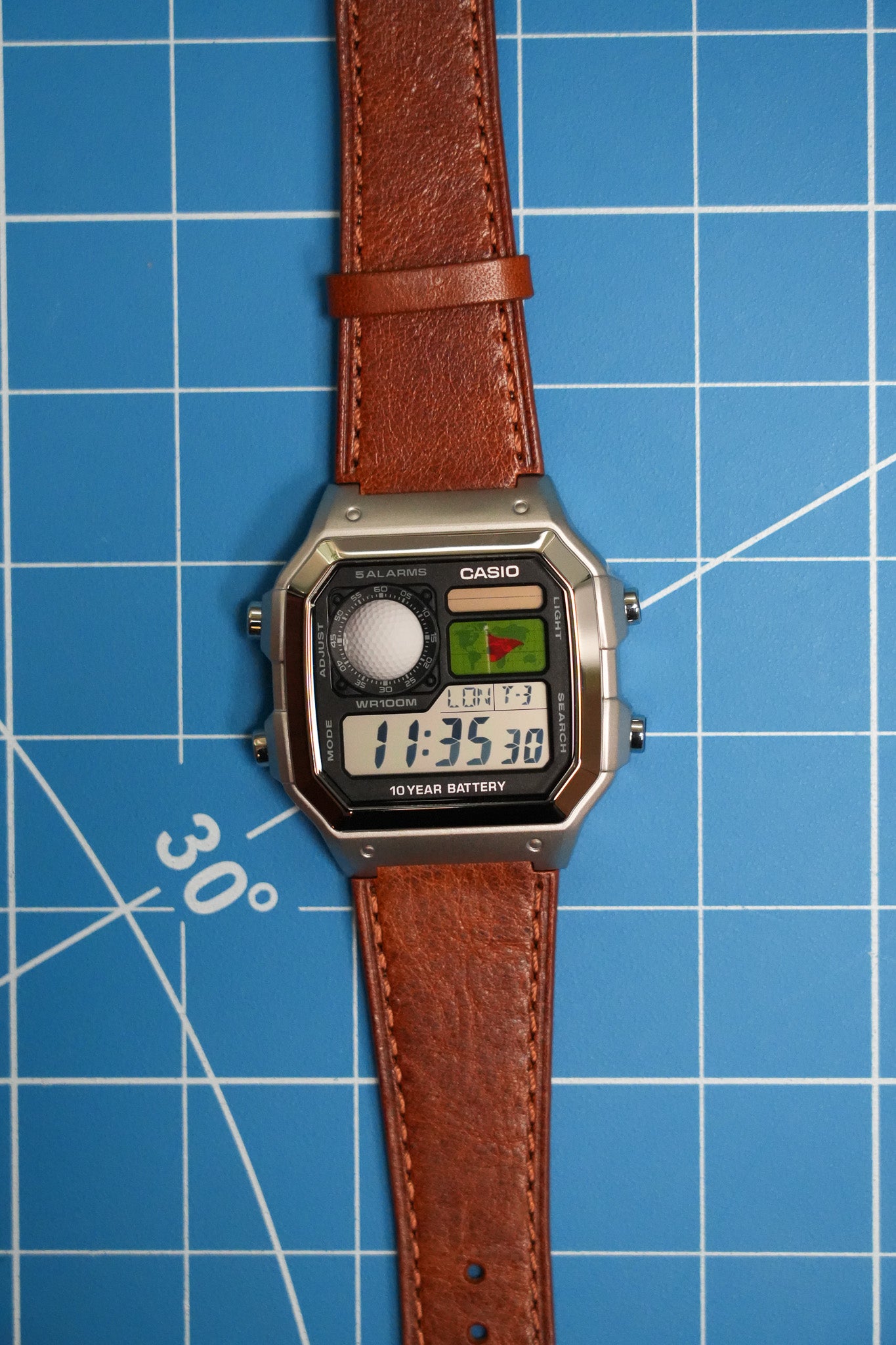 "Fairways" Casio Royale – JellyLab Watches
